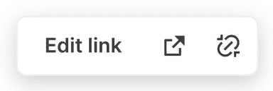 BlockNote - Link Toolbar