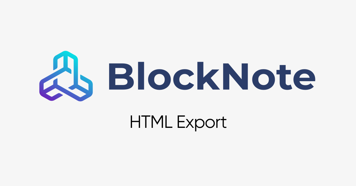 BlockNote - HTML