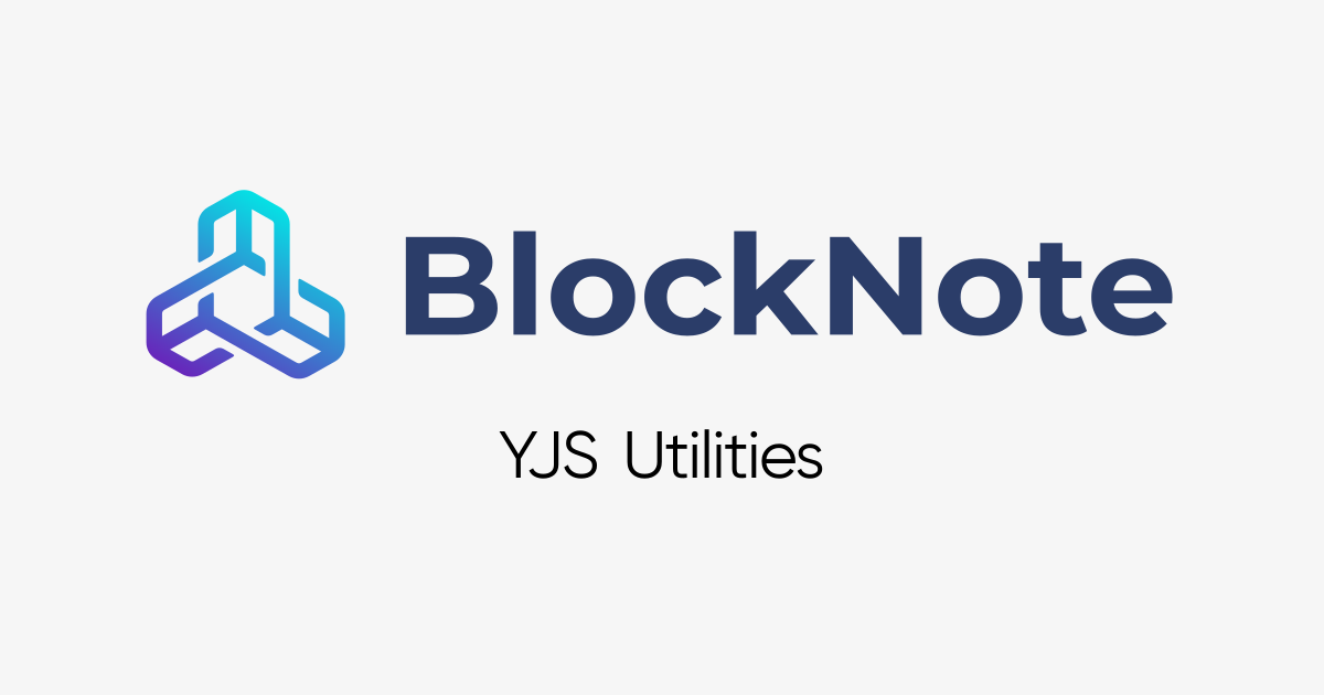 BlockNote - YJS Utilities